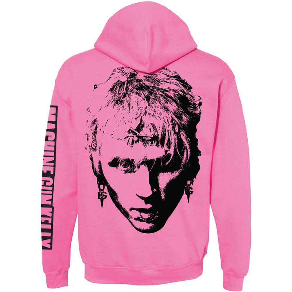 Machine Gun Kelly 'Pink Face' (Pink) Pull Over Hoodie | Eyesore Merch