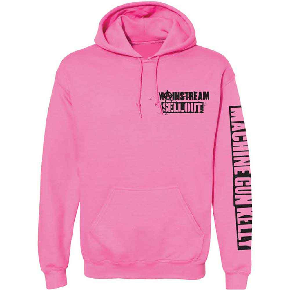 Machine Gun Kelly 'Pink Face' (Pink) Pull Over Hoodie | Eyesore Merch