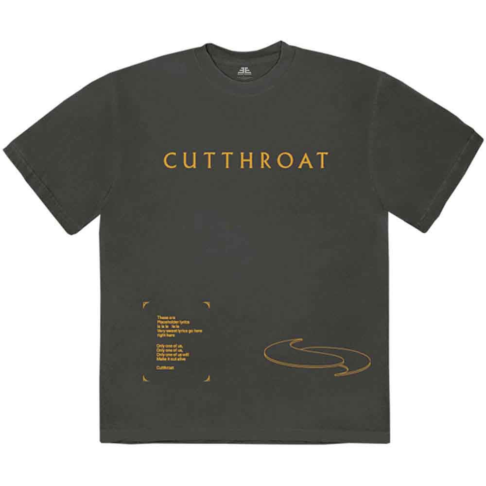 Imagine Dragons 'Cutthroat Symbols' (Charcoal) T-Shirt | Eyesore Merch