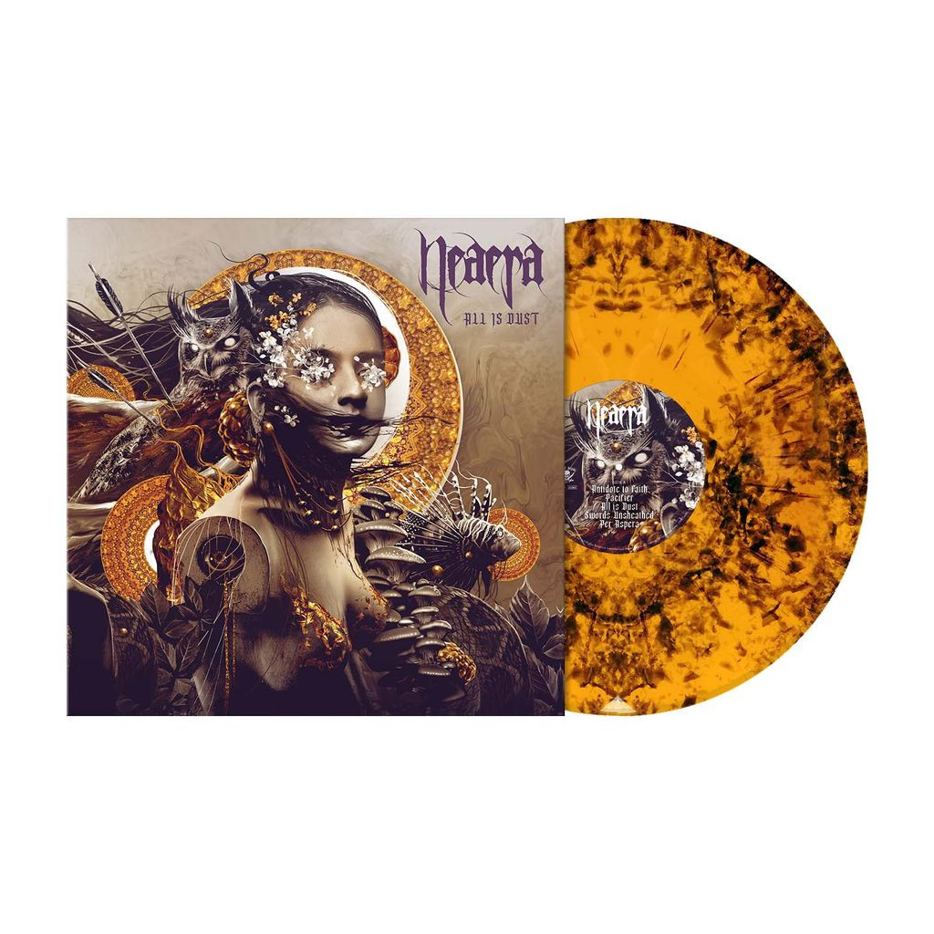 Neaera 'All Is Dust' LP Orange Blackdust Vinyl