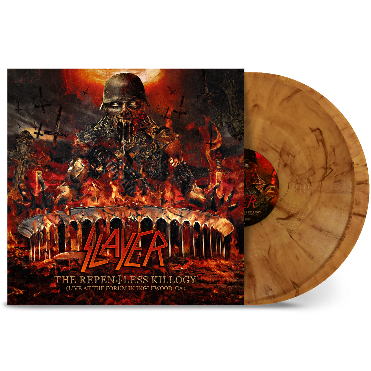 Slayer 'The Repentless Killogy' 2LP Amber Smoke Vinyl