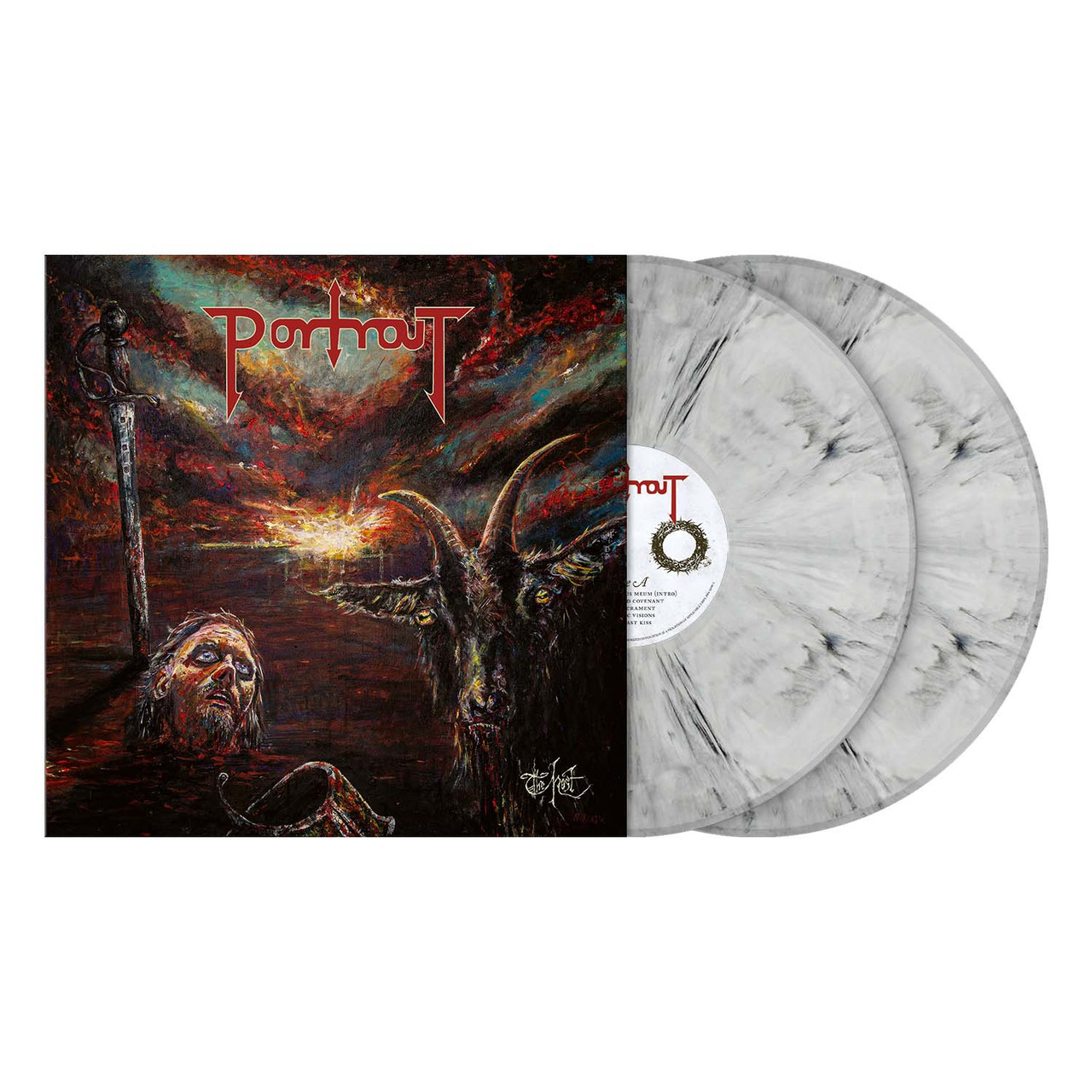 Portrait 'The Host' 2LP White Black Marbled Vinyl