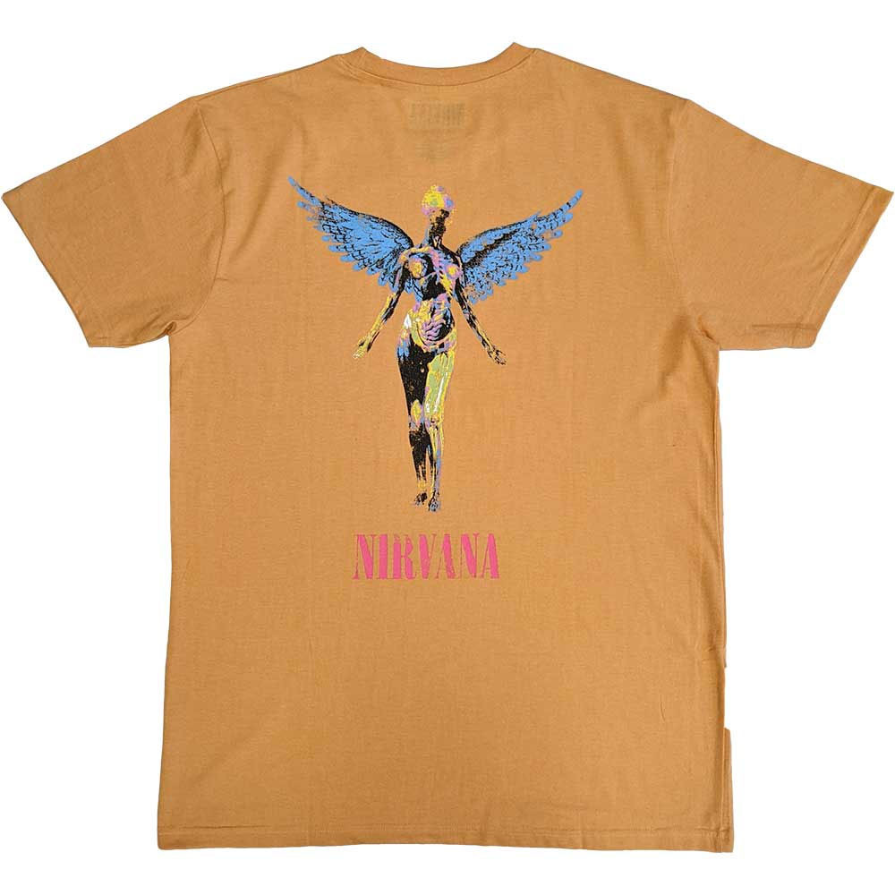 Nirvana 'In Utero Angel' (Orange) T-Shirt | Eyesore Merch