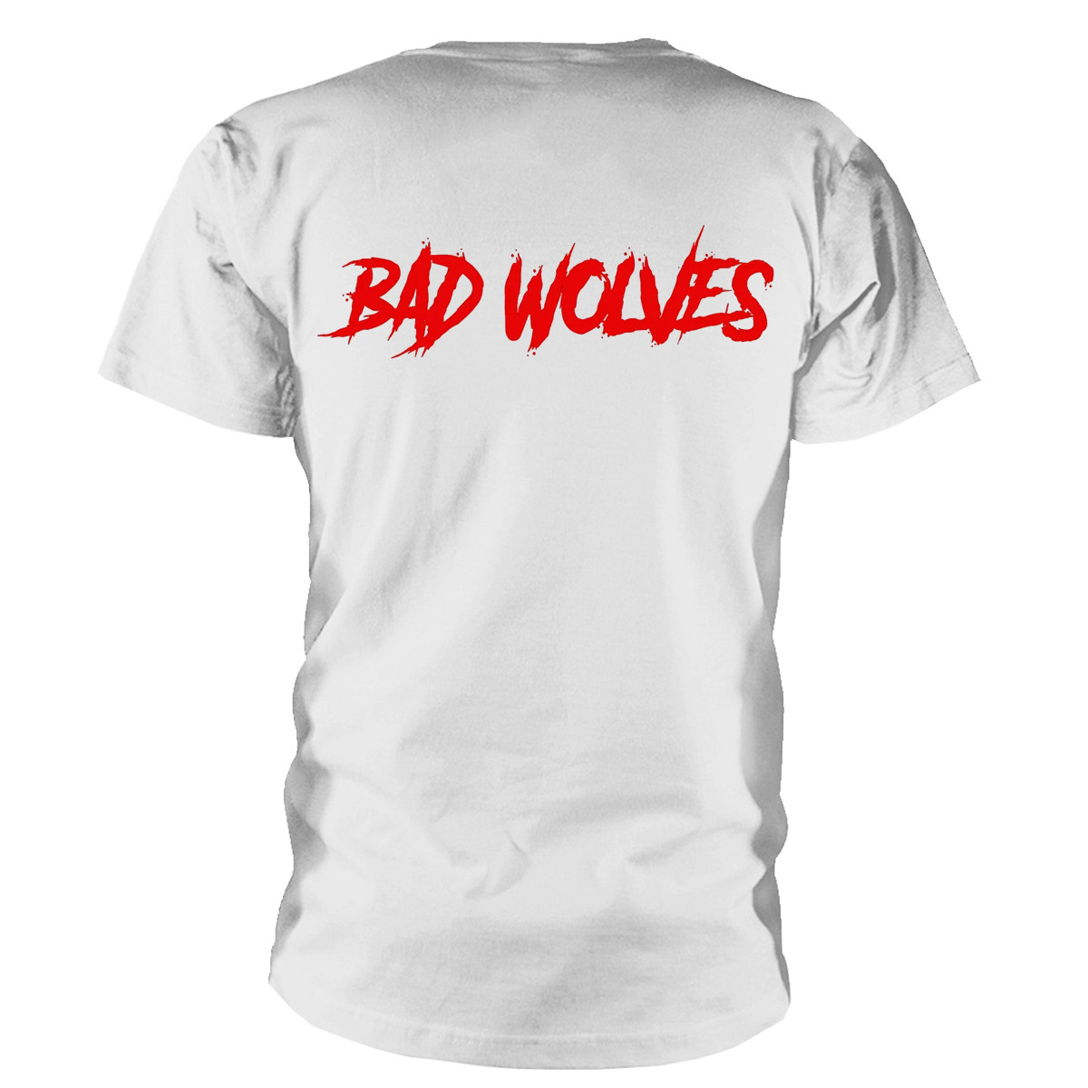 Bad Wolves 'Dear Monsters Eye & Logo' (White) T-Shirt | Eyesore Merch