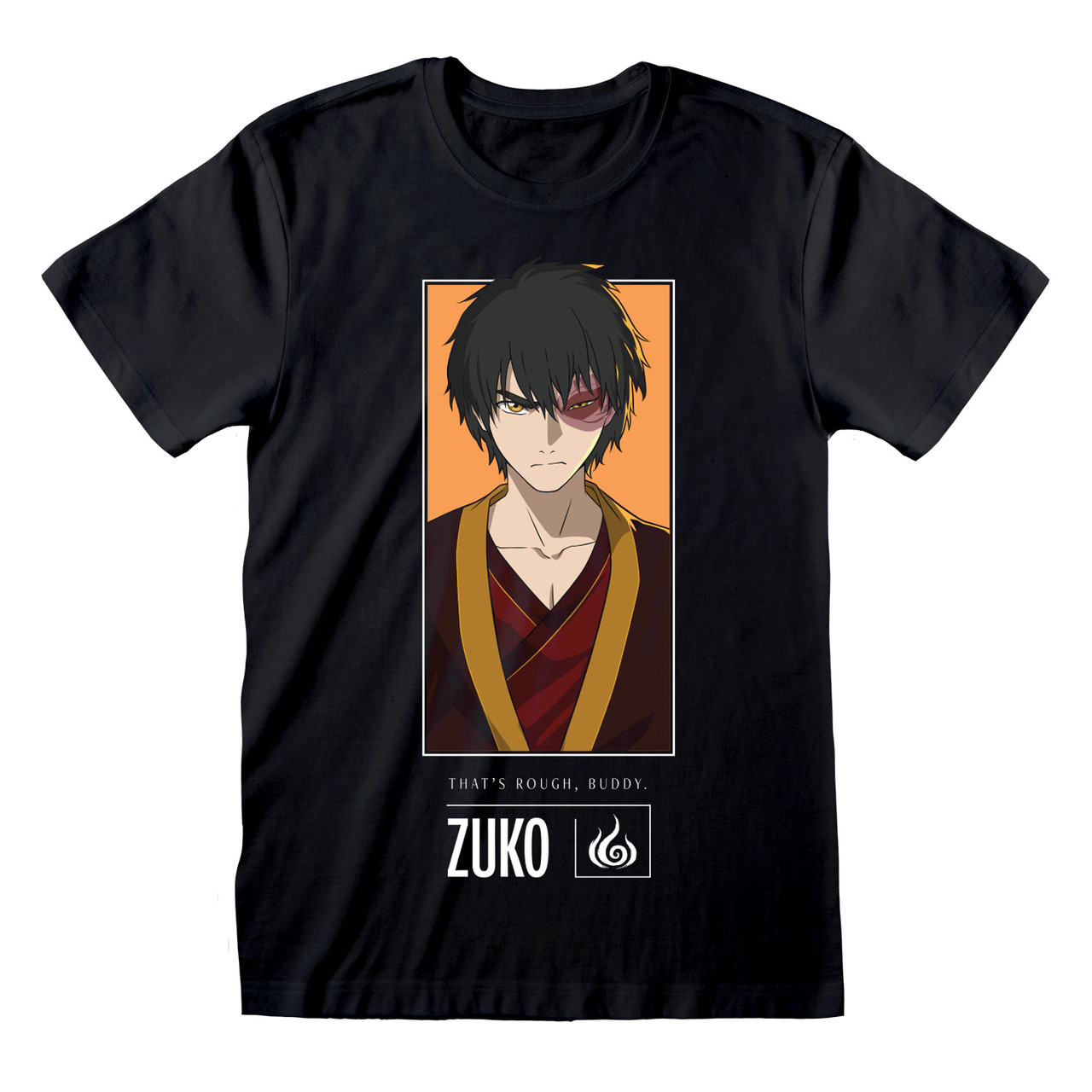 Avatar The Last Airbender 'Zuko' (Black) T-Shirt