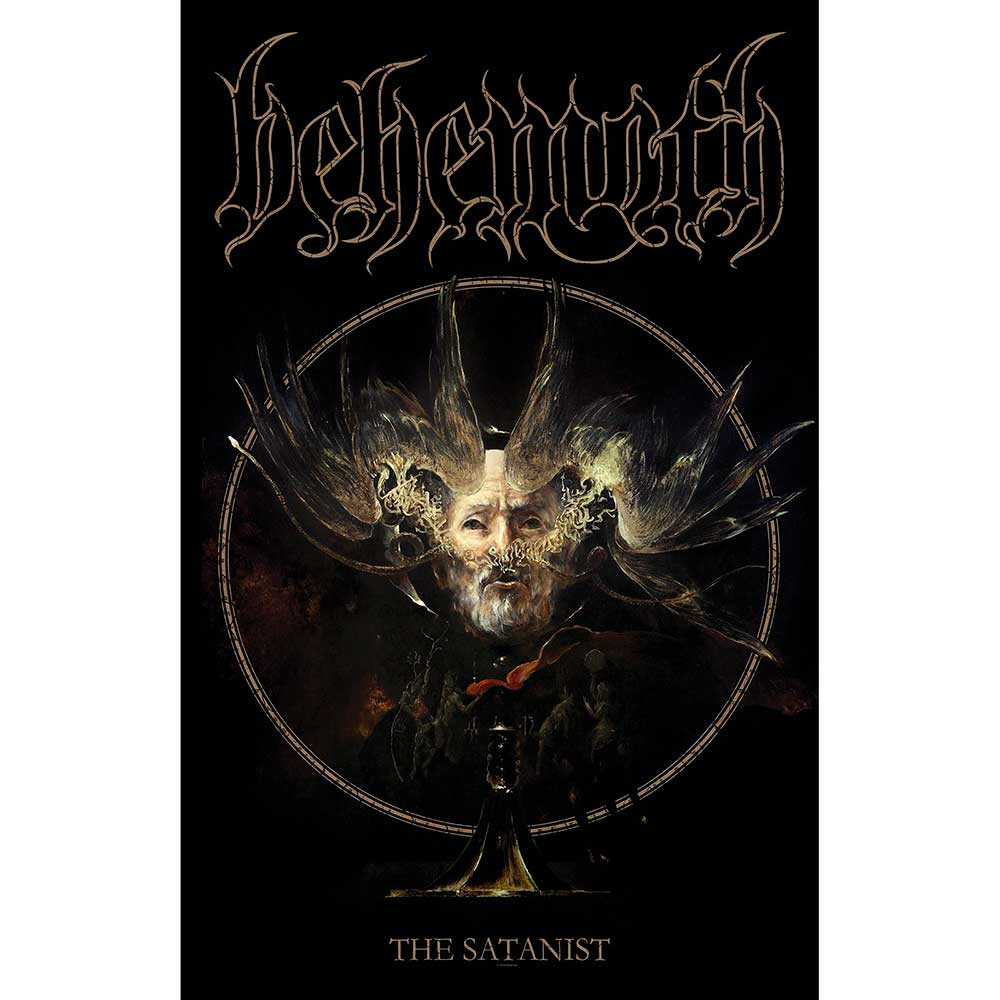 Behemoth The Satanist Logo Behemoth The Satanist Tour 2014 XL