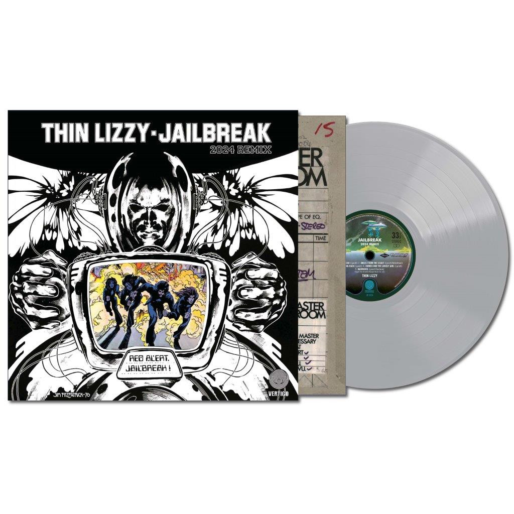 Thin Lizzy 'Jailbreak' (2024 Remix) LP Grey Vinyl