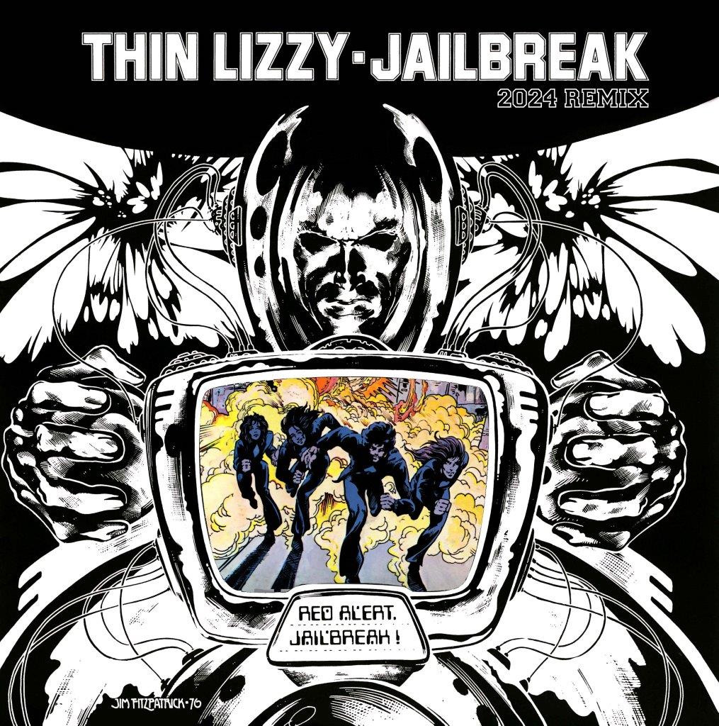 Thin Lizzy 'Jailbreak' (2024 Remix) LP Grey Vinyl