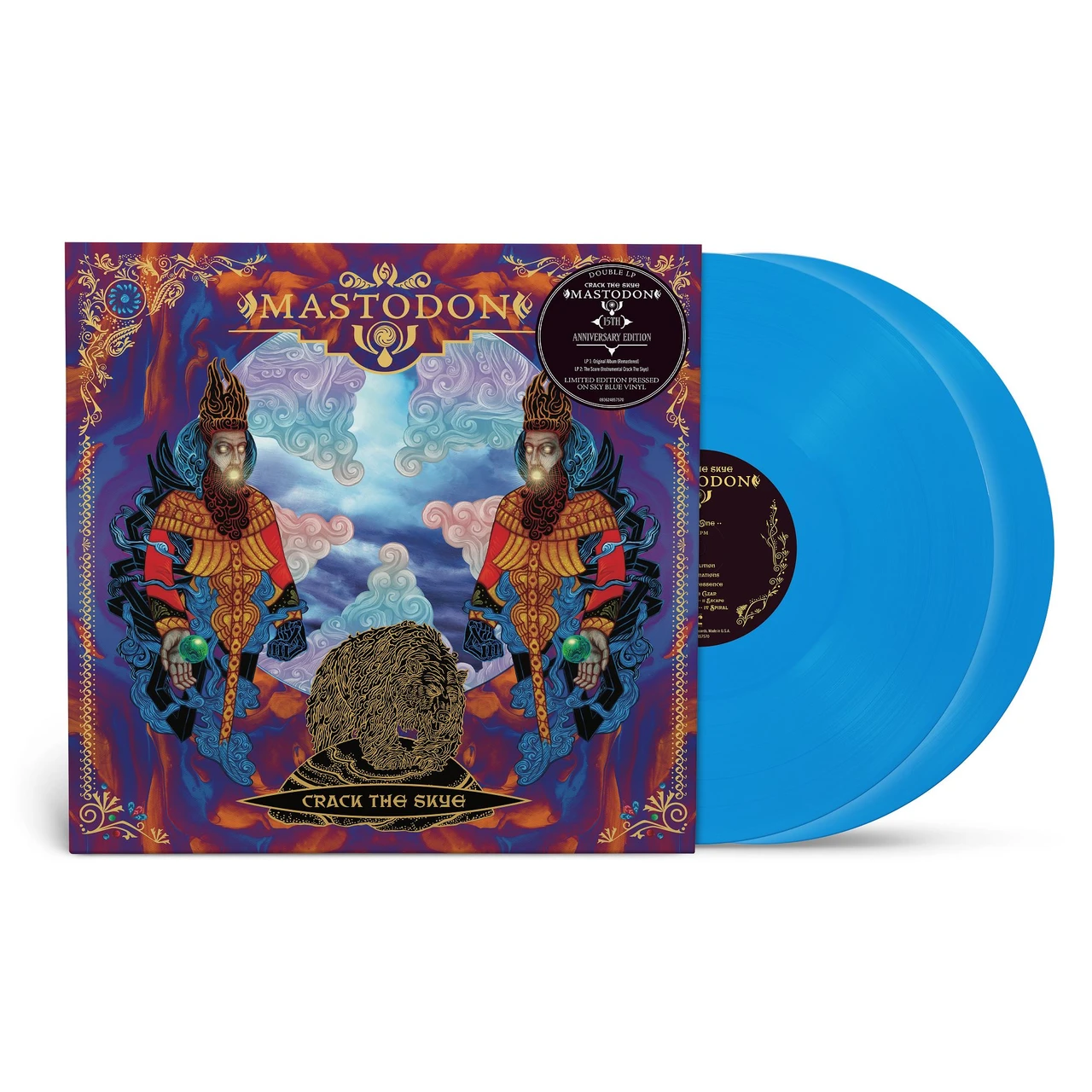 Mastodon 'Crack The Skye' (15th Anniversary) 2LP Sky Blue Vinyl