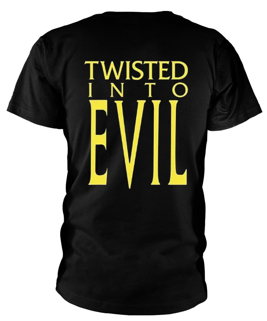 Forbidden 'Twisted Into Evil' (Black) T-Shirt | Eyesore Merch