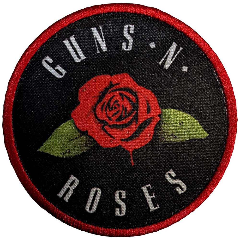 Guns N' Roses 'Rose' (Iron On) Patch | Eyesore Merch