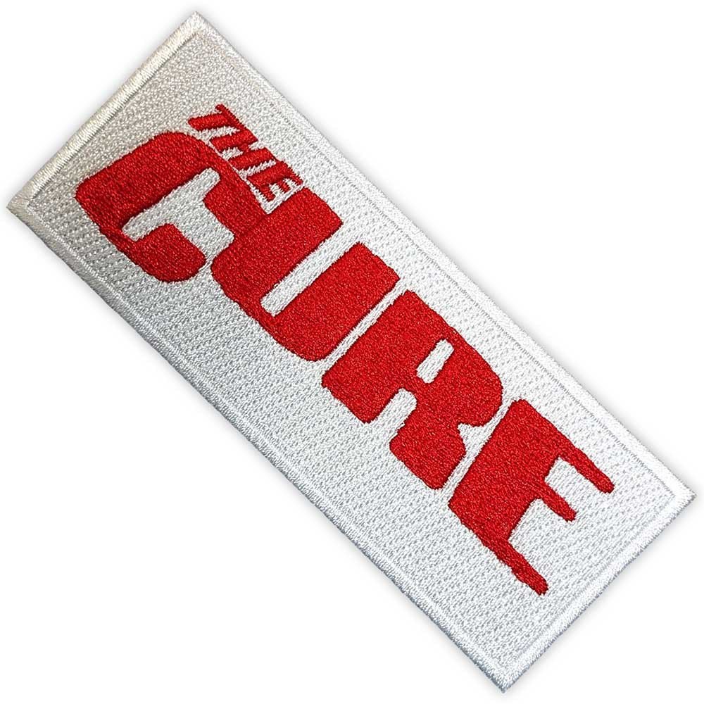The Cure 'Red Logo' (Iron On) Patch | Eyesore Merch