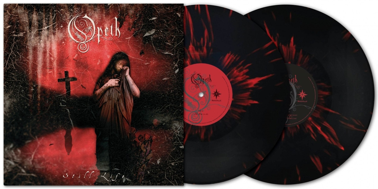 Opeth 'Still Life' (25th Anniversary) 2LP Black Red Splatter Vinyl