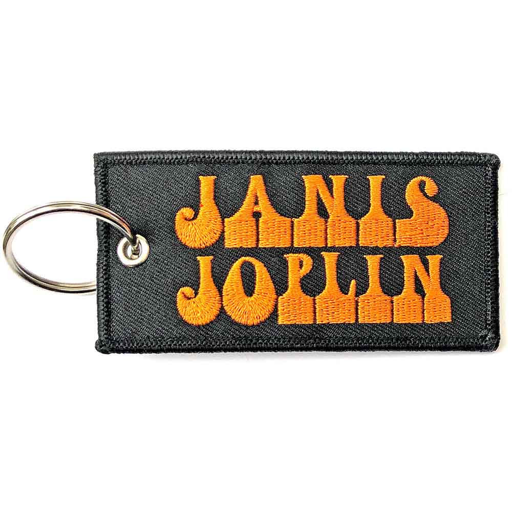 Janis Joplin 'Logo' Patch Keyring | Eyesore Merch