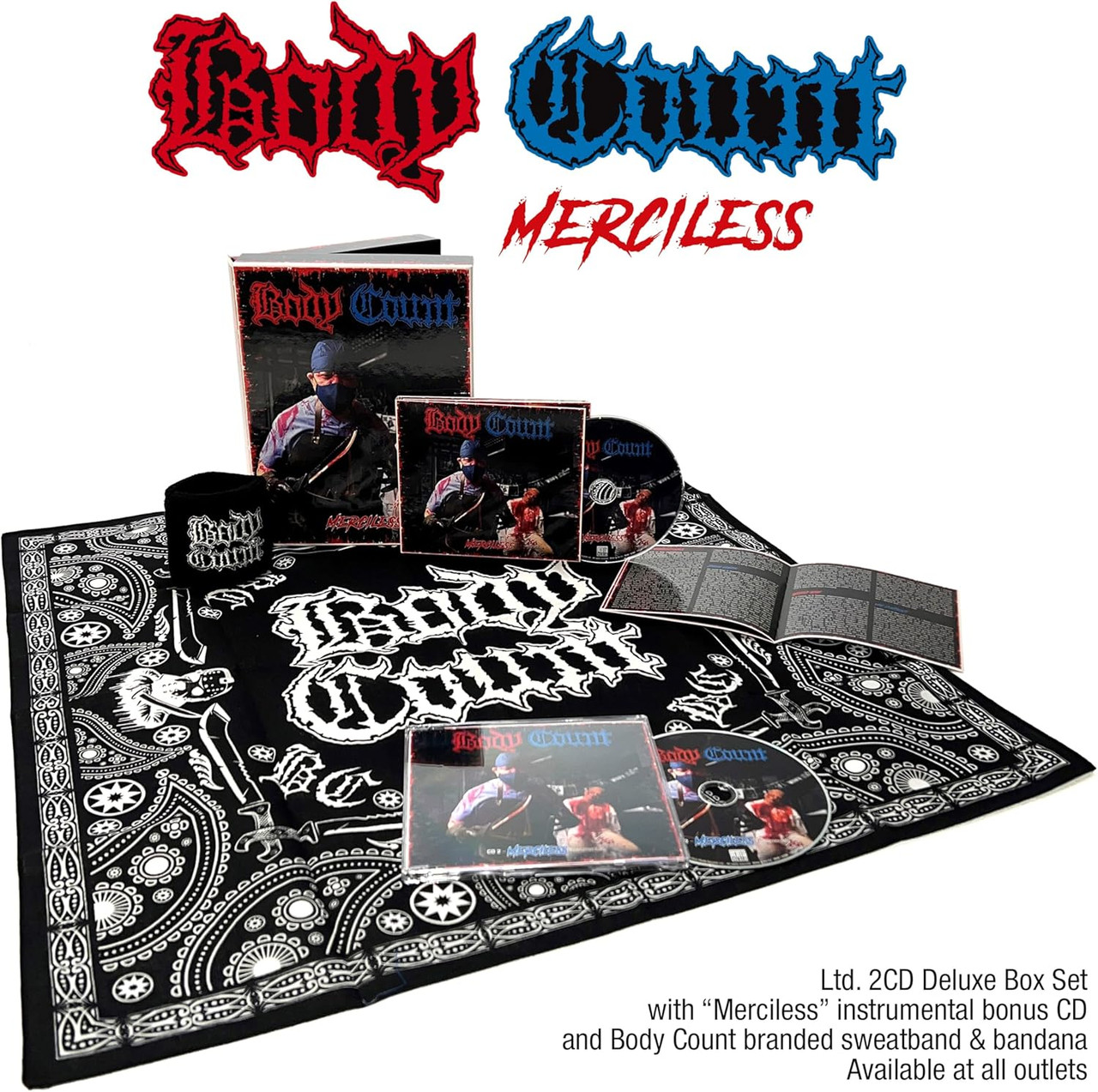 Body Count 'Merciless' 2CD Deluxe Box Set