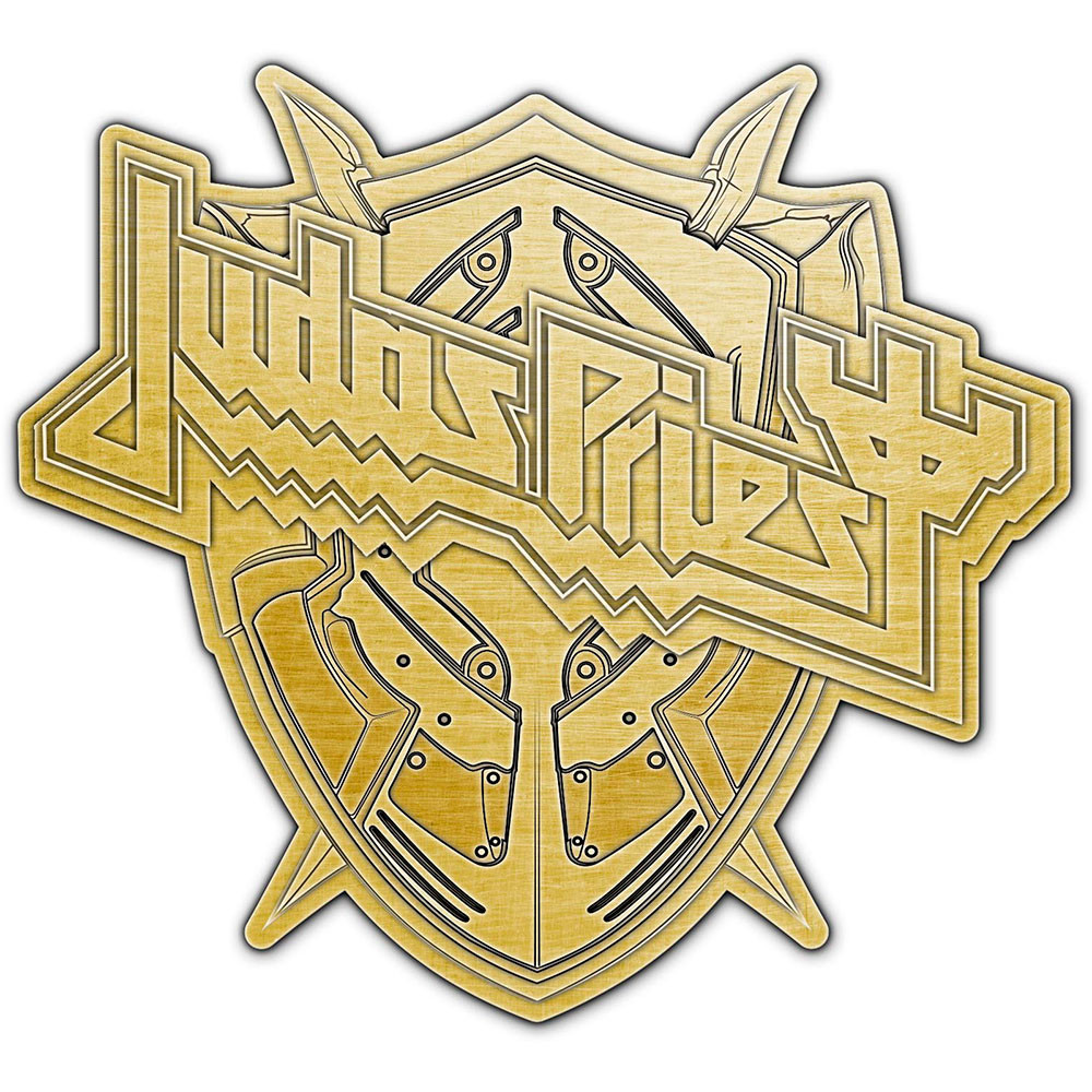 Judas Priest 'Invincible Shield' Pin Badge | Eyesore Merch
