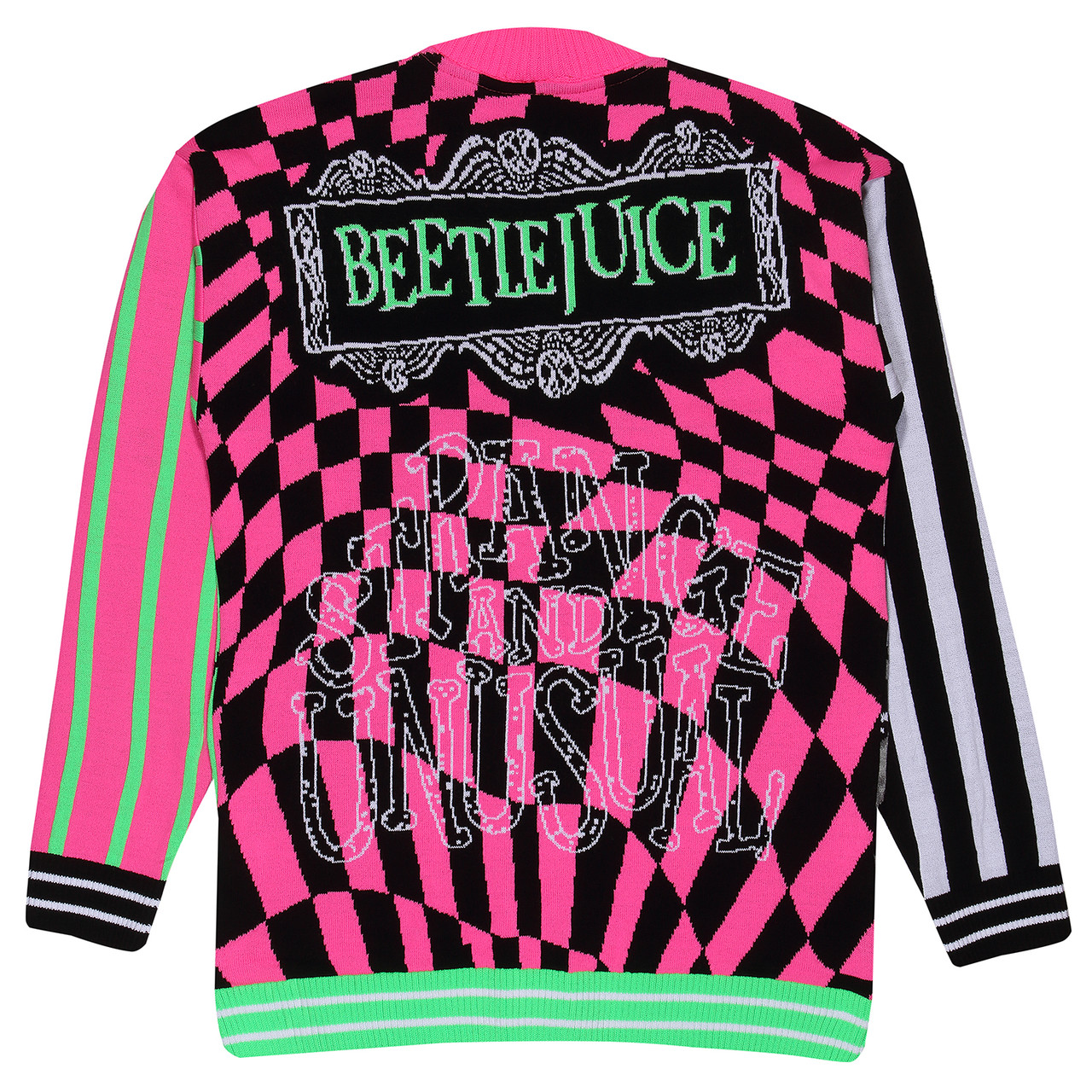 Beetlejuice 'Showtime Strange & Unusual' (Multicoloured) Knitted ...