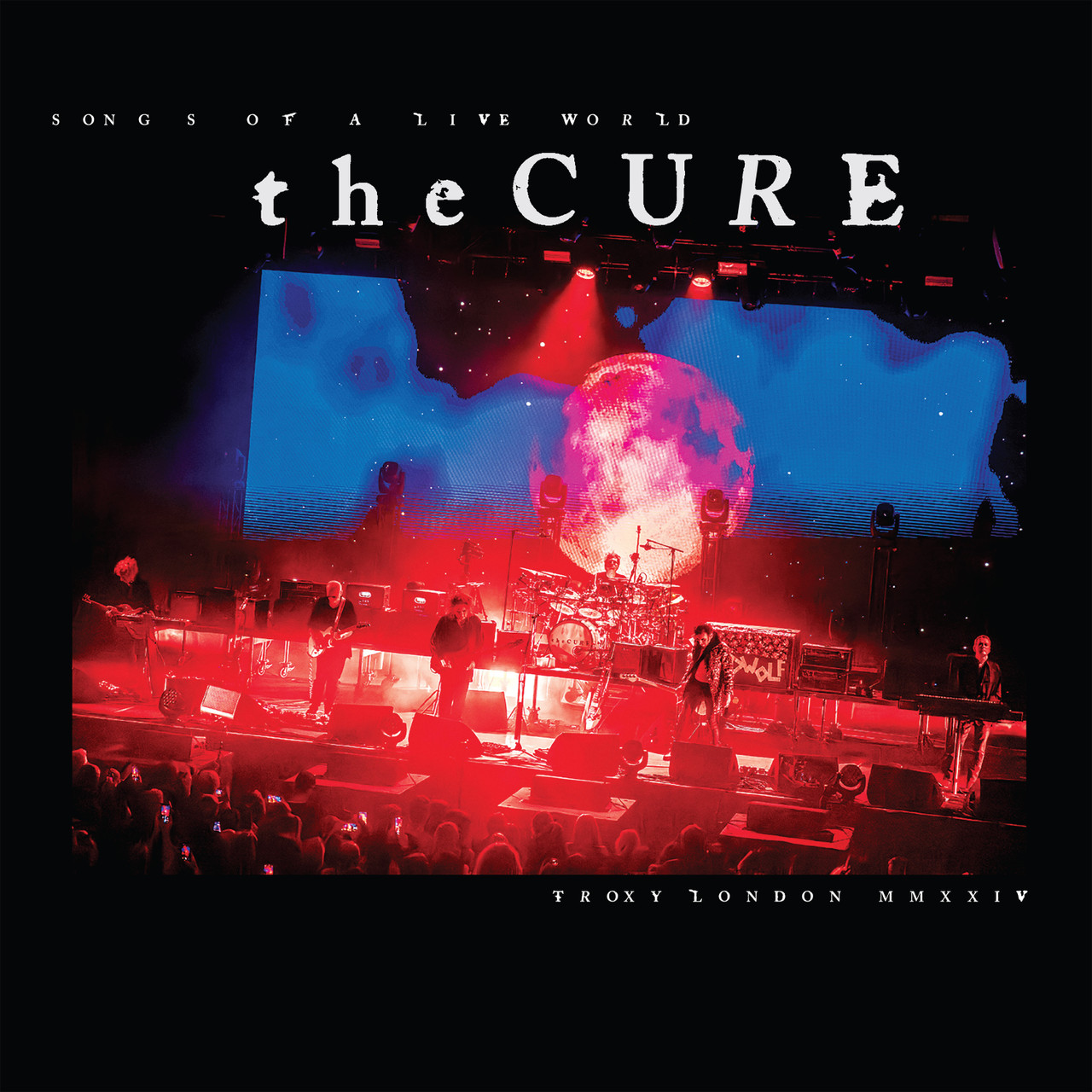 The Cure 'Songs of a Live World: Troxy London MMXXIV' LP Black Vinyl
