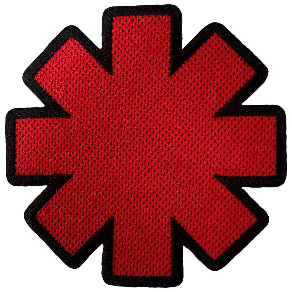 Red Hot Chili Peppers 'Asterisk Cut-Out' (Iron On) Patch | Eyesore Merch