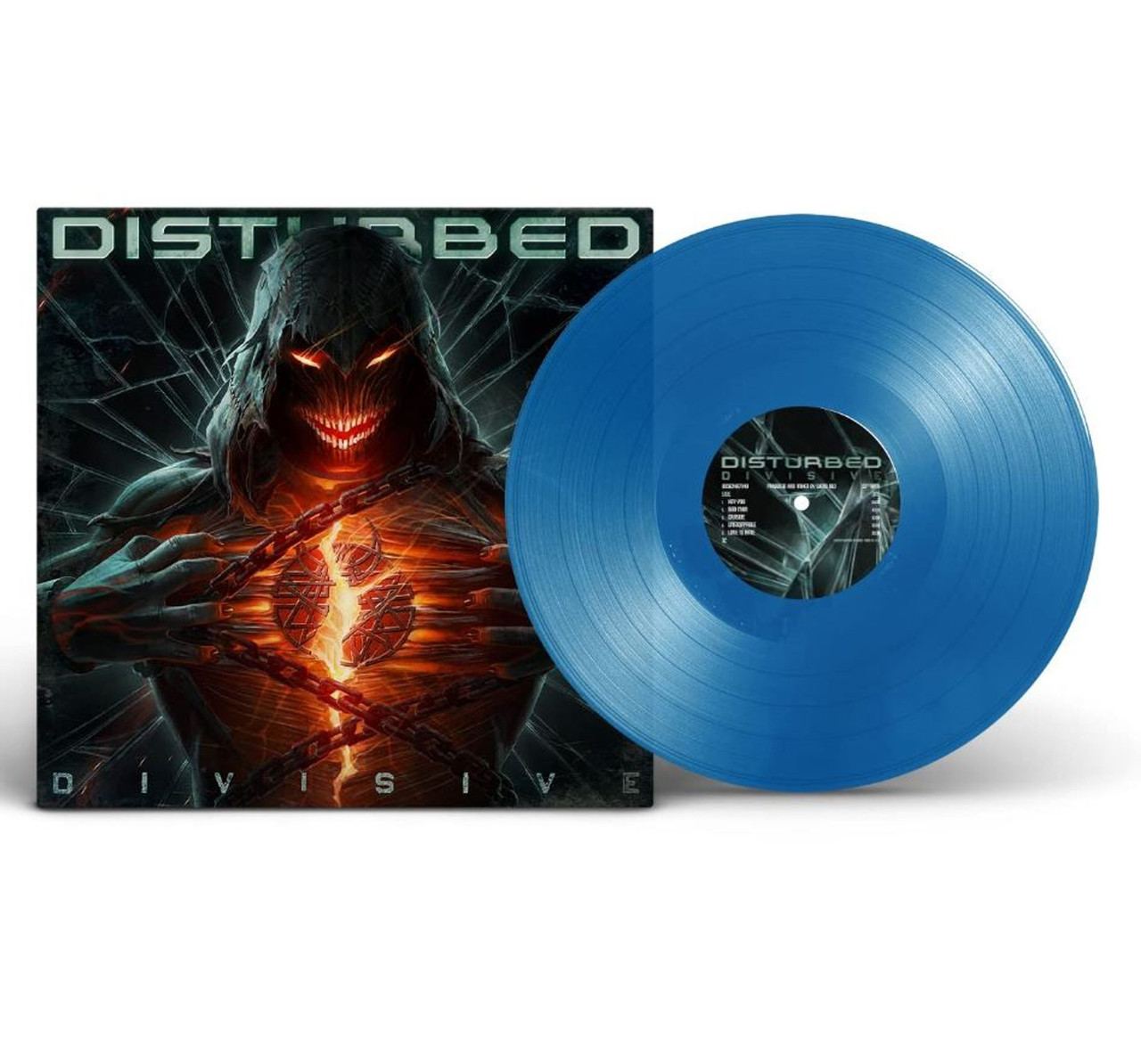 Disturbed 'Divisive' LP Blue Vinyl