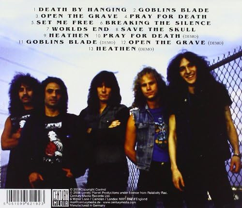 Heathen 'Breaking The Silence' CD Jewel Case