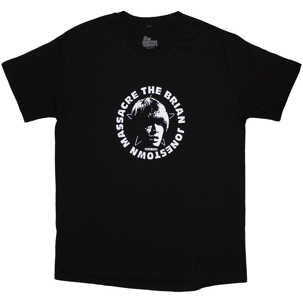 The Brian Jonestown Massacre 'Logo' (Black) T-Shirt | Eyesore Merch