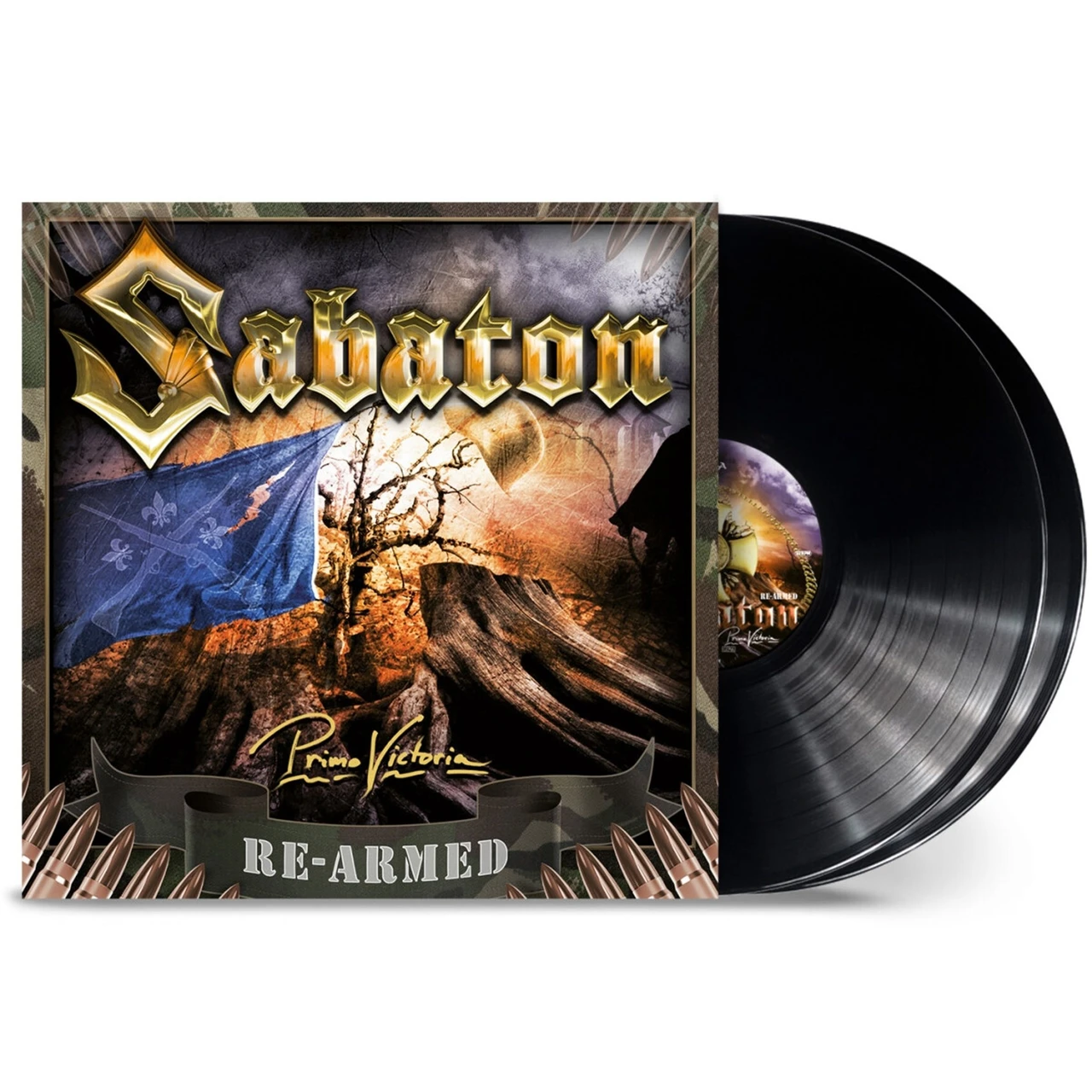Sabaton 'Primo Victoria (Re-Armed)' 2LP Black Vinyl