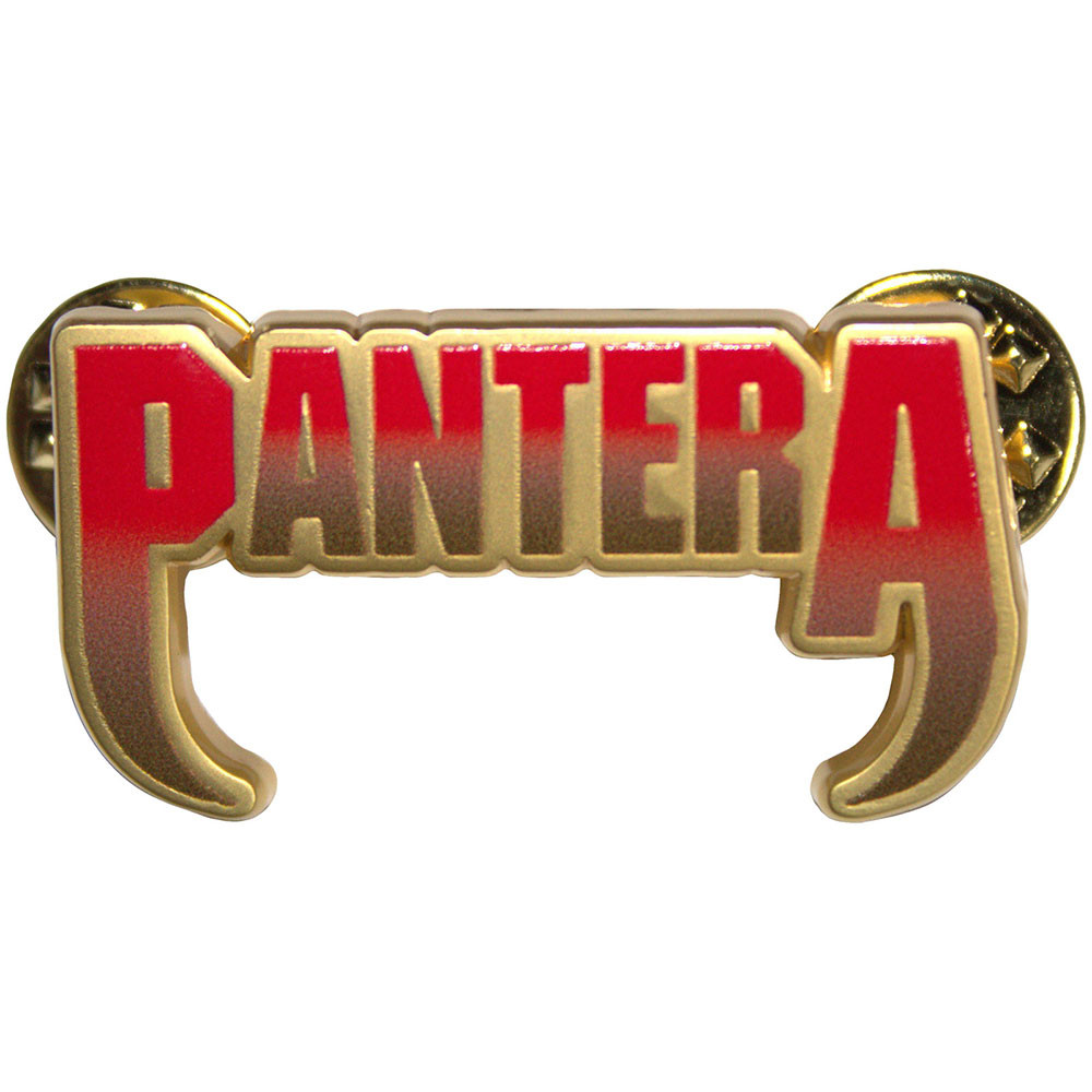 Pantera 'Fangs Logo' Pin Badge | Eyesore Merch