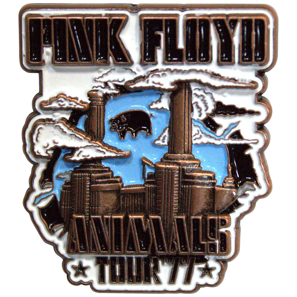 Pink Floyd 'Animals Tour '77' Pin Badge | Eyesore Merch