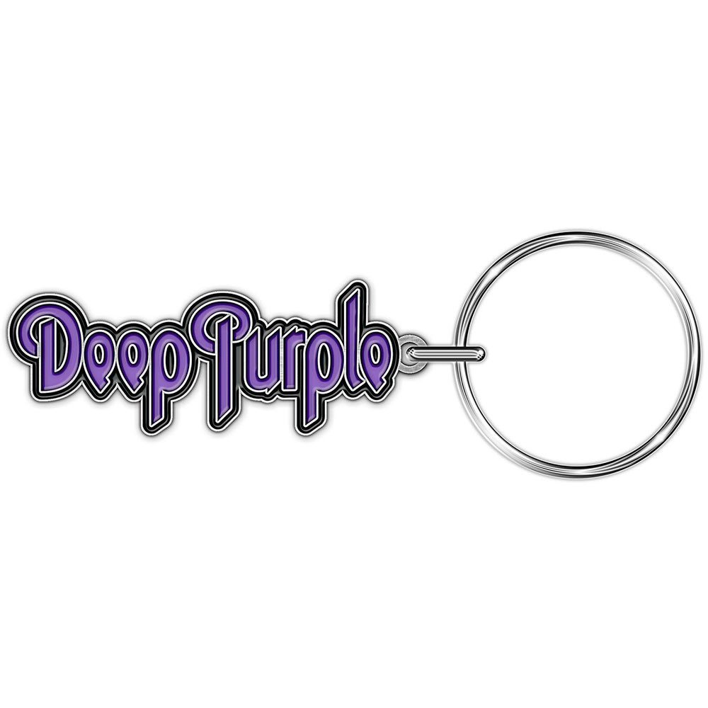 Deep Purple 'Logo' Keyring ¦ Eyesore Merch