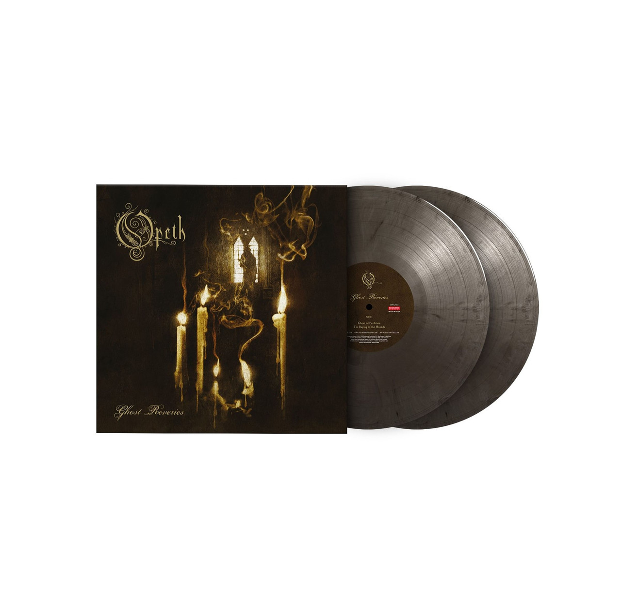 Opeth 'Ghost Reveries' 2LP 180g Silver Black Marbled Vinyl
