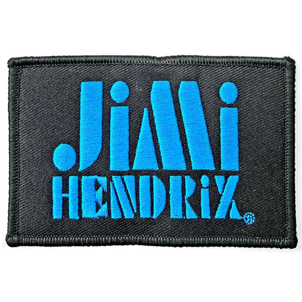 Jimi Hendrix 'Stencil Logo' (Iron On) Patch | Eyesore Merch