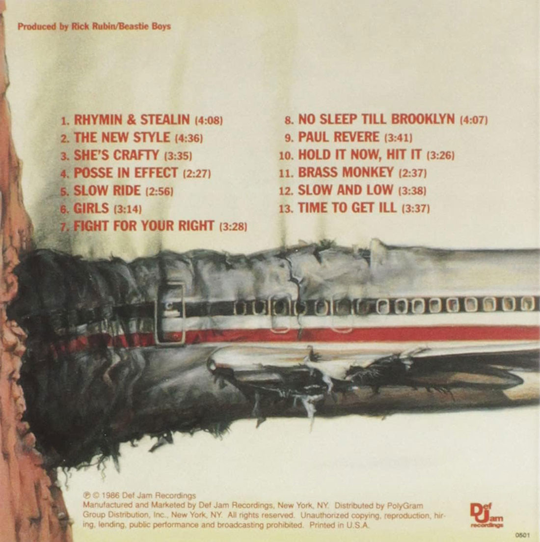 Beastie Boys 'Licensed To Ill' CD | Eyesore Merch