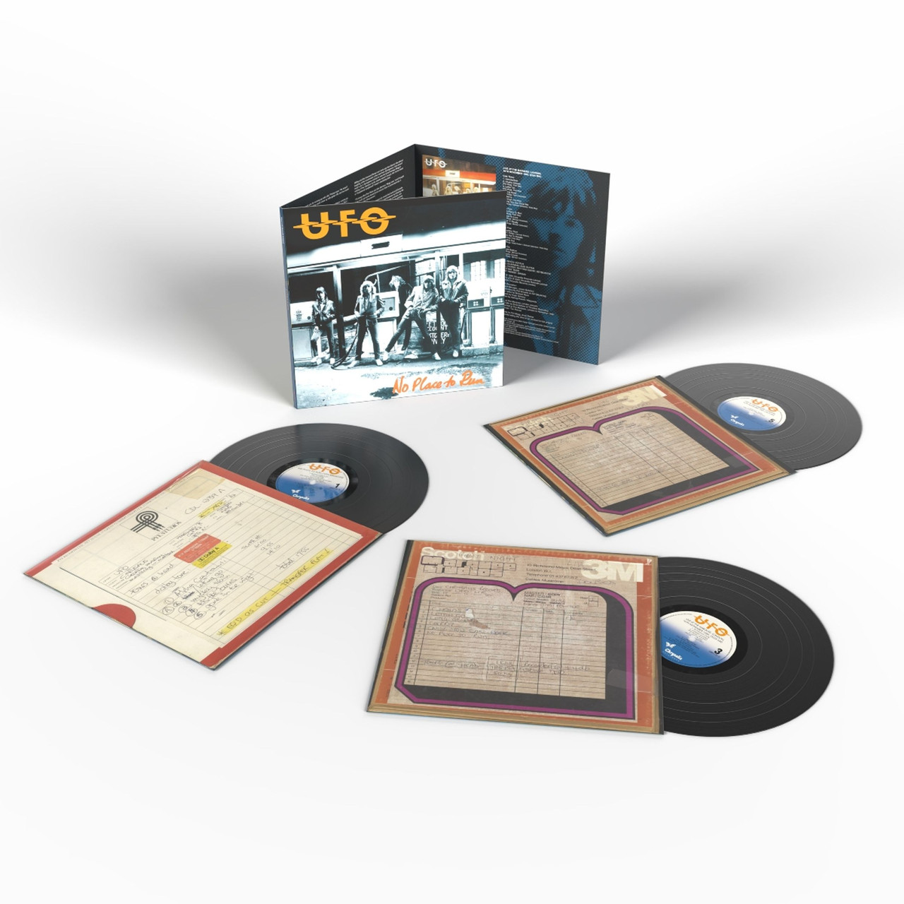 UFO 'No Place To Run' (Remastered Deluxe Edition) 3LP 180g Black Vinyl