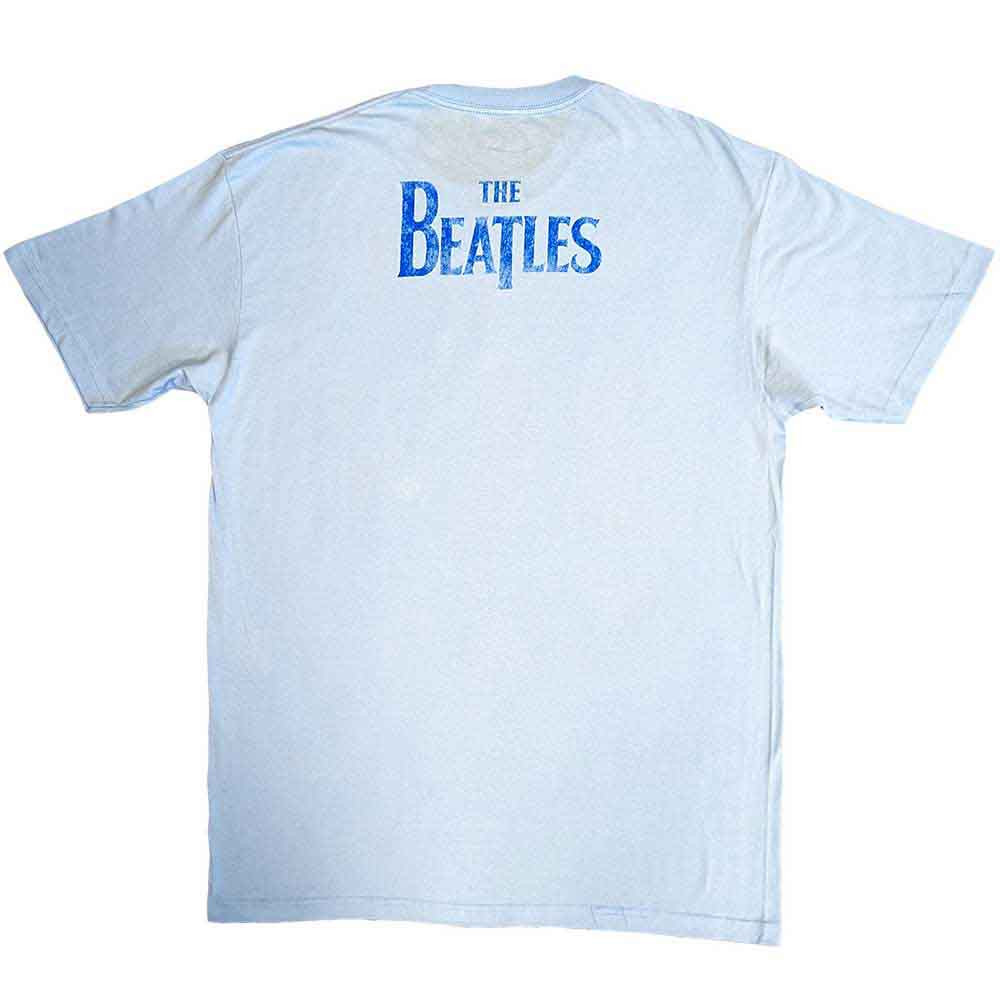 The Beatles 'Vintage Ob La Di' (Blue) T-Shirt | Eyesore Merch