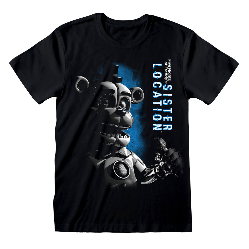 Five Nights At Freddy's 'Sister Location Funtime Freddy' (Black) T ...