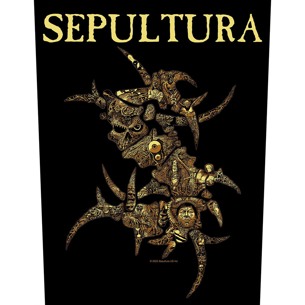 Sepultura 'Discography' Back Patch | Eyesore Merch
