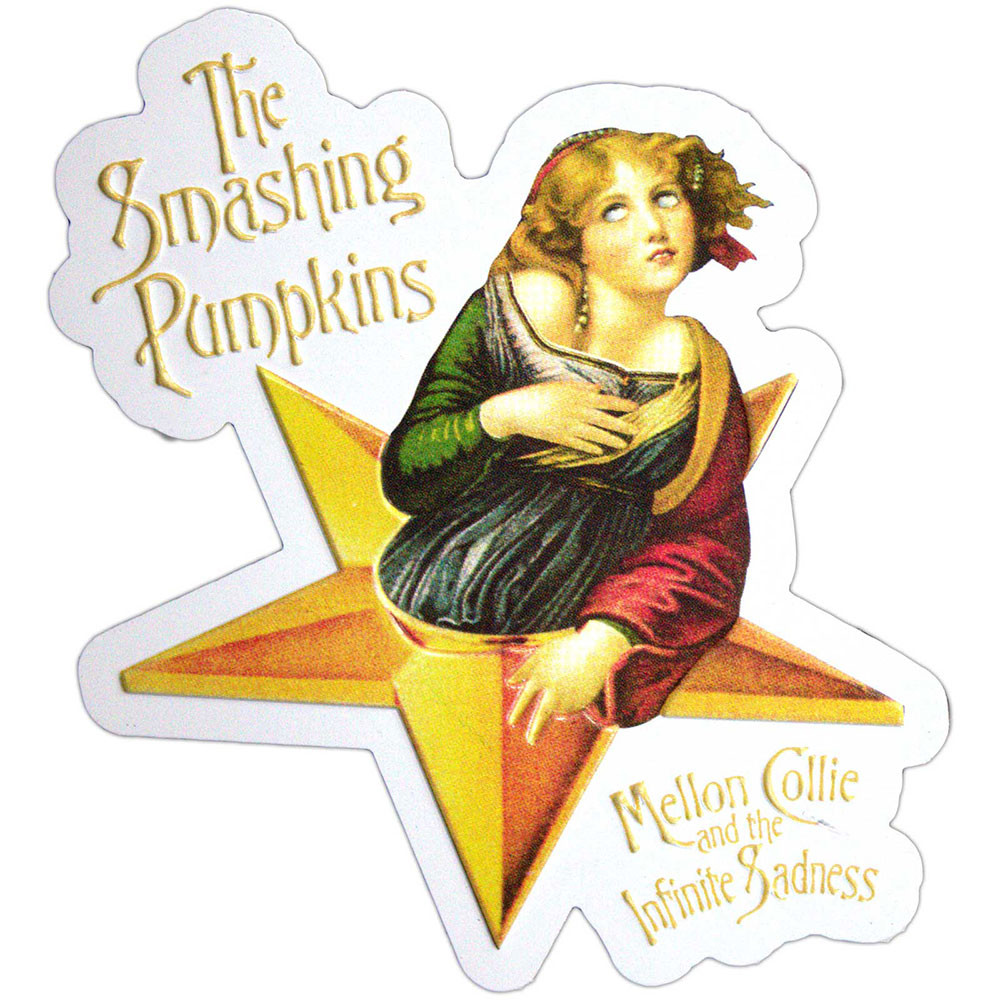 The Smashing Pumpkins 'Mellon Collie Embossed' Fridge Magnet ¦ Eyesore ...