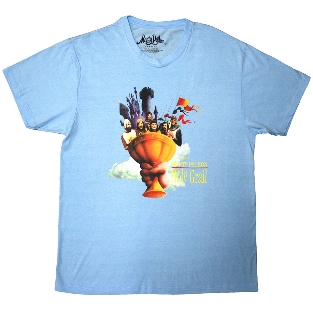 Monty Python 'Holy Grail Cloud' (Blue) T-Shirt