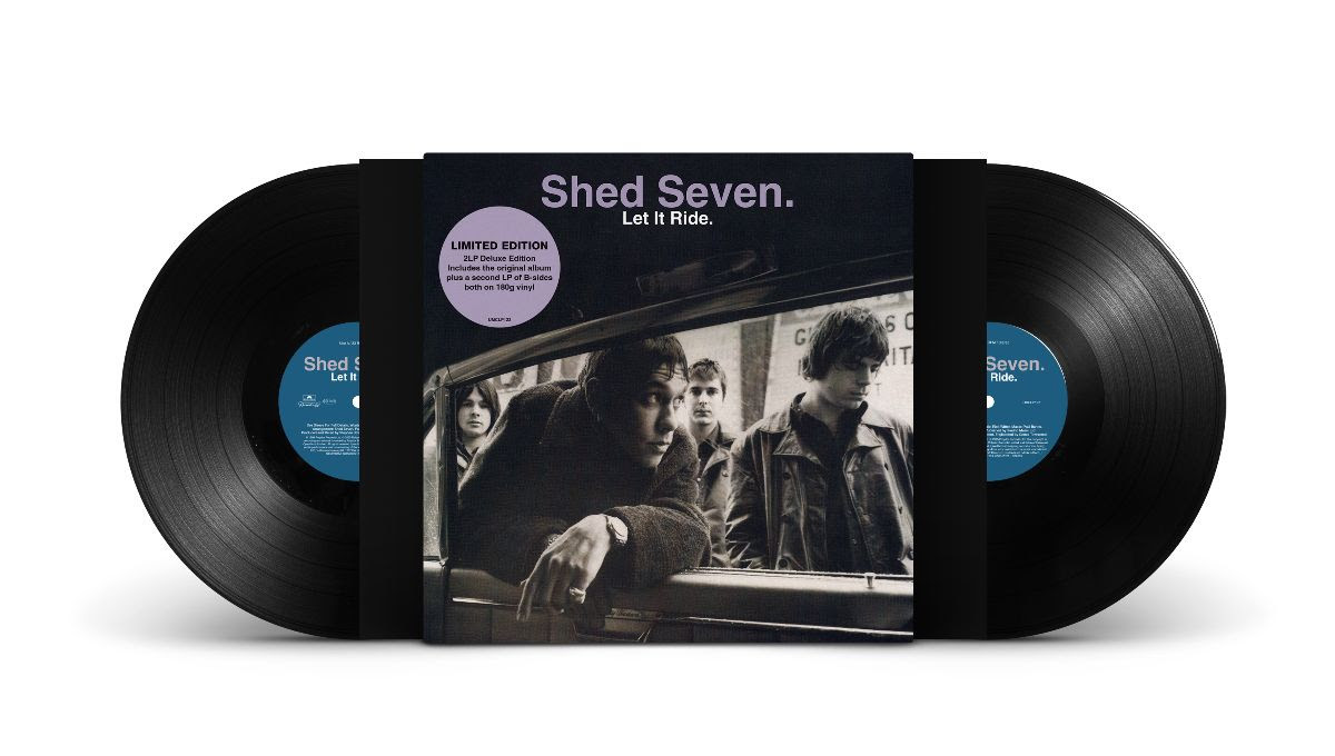 Shed Seven 'Let It Ride' 2LP Deluxe 180g Black Vinyl