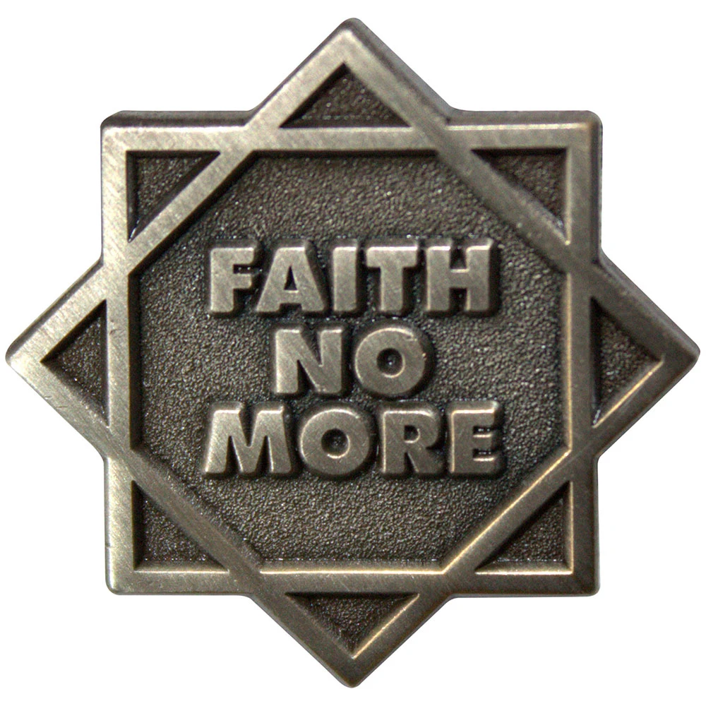 Faith No More 'Star Logo' Pin Badge | Eyesore Merch
