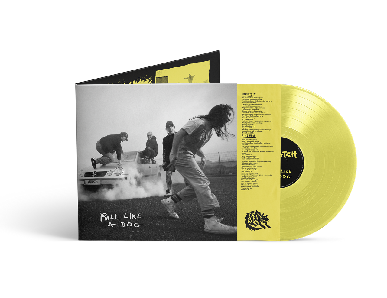 The Scratch 'Pull Like A Dog' LP Yellow Vinyl