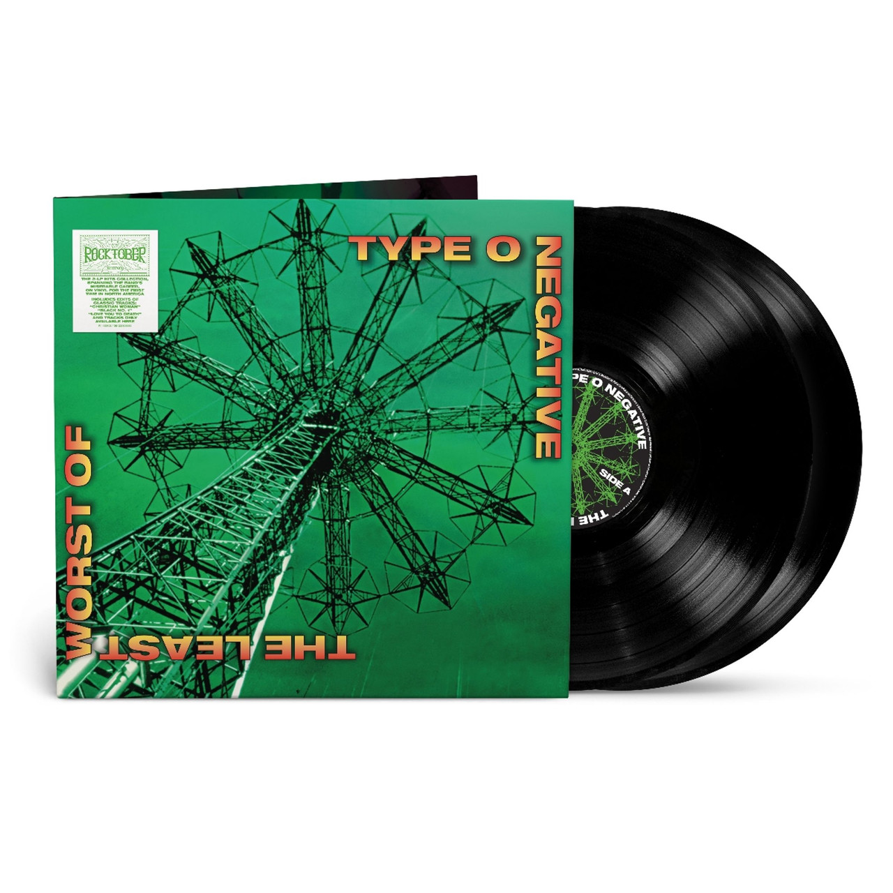 Type O Negative 'The Least Worst Of' 2LP Black Vinyl