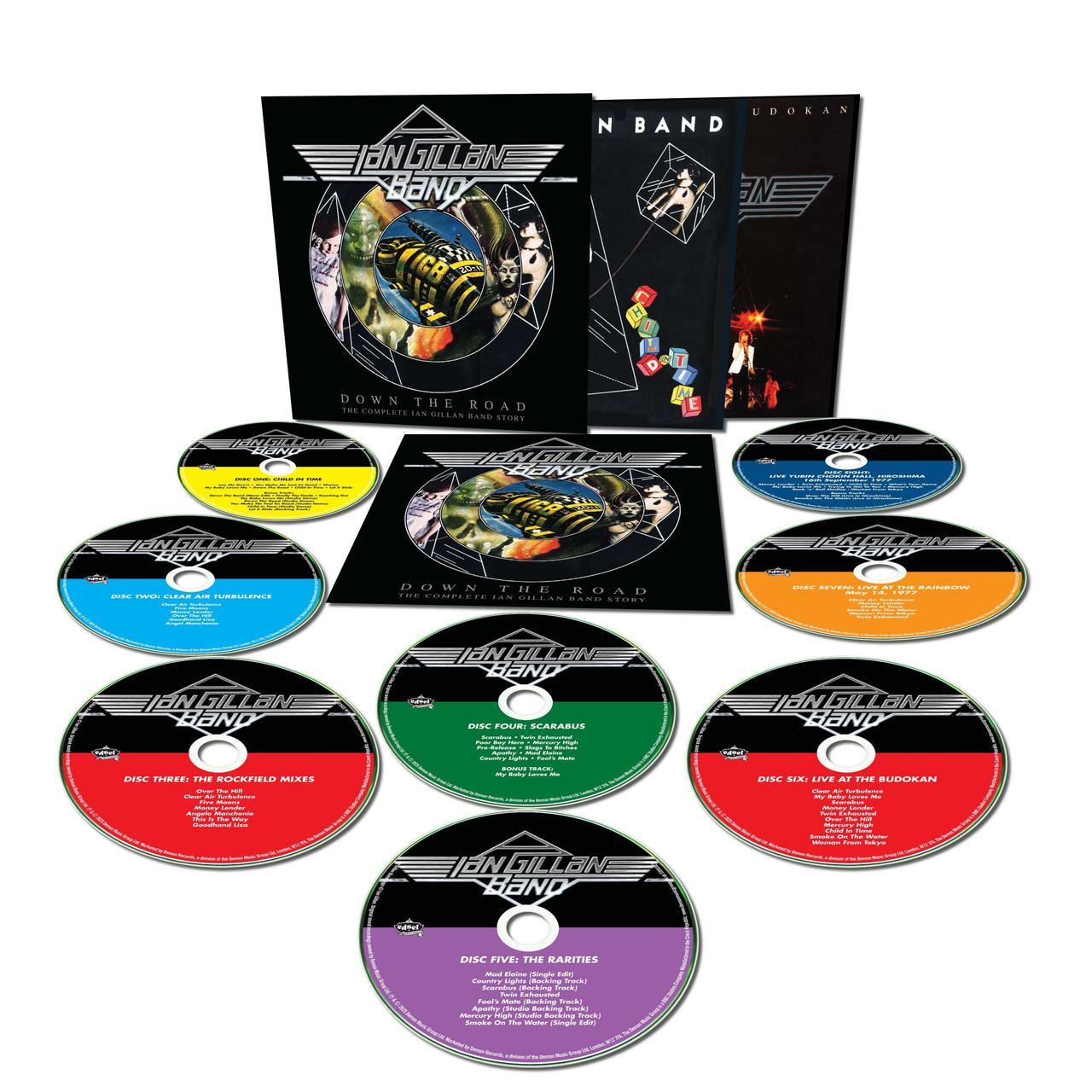 Ian Gillan Band 'Down The Road - The Complete Ian Gillan Band Story ...