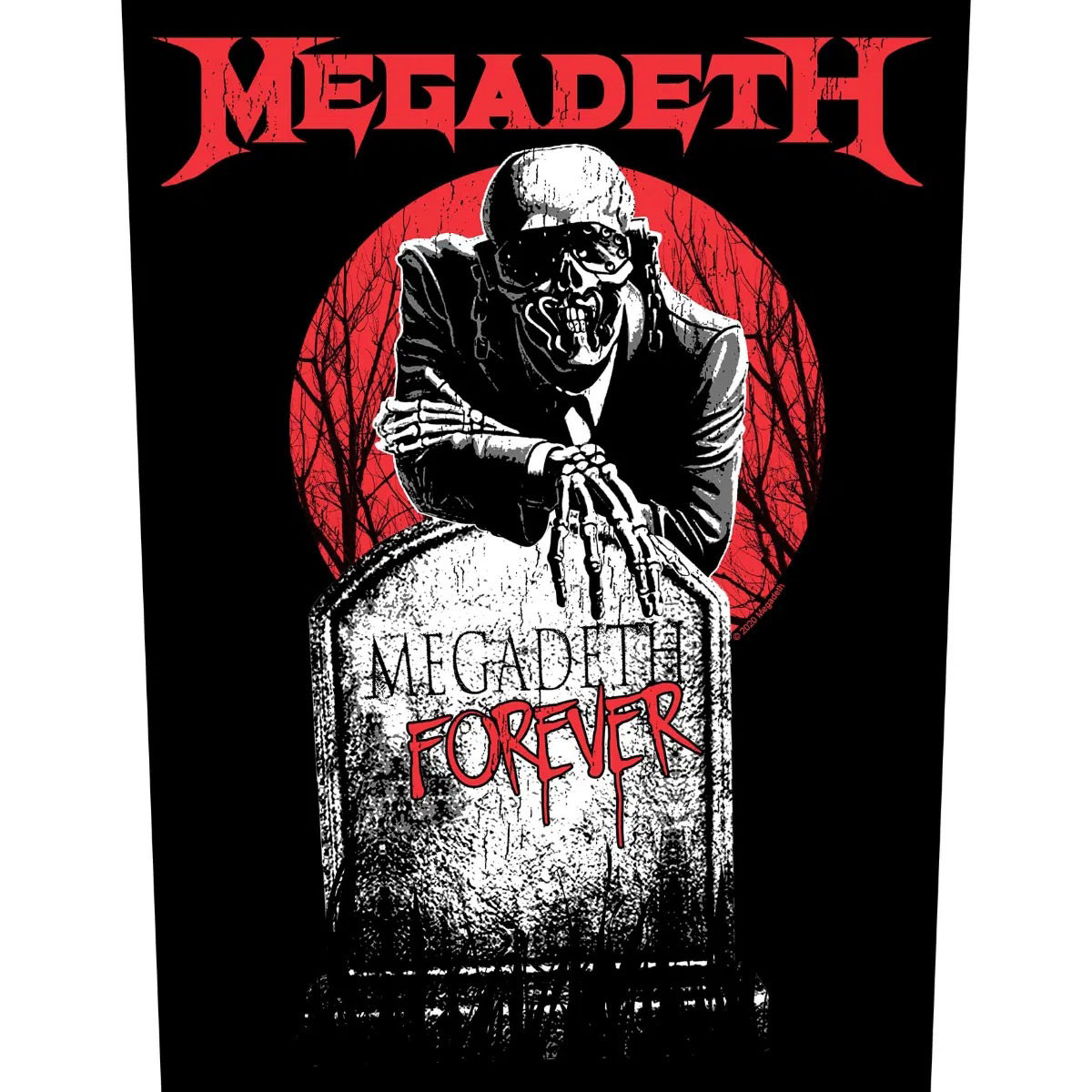 Megadeth 'Tombstone' Back Patch