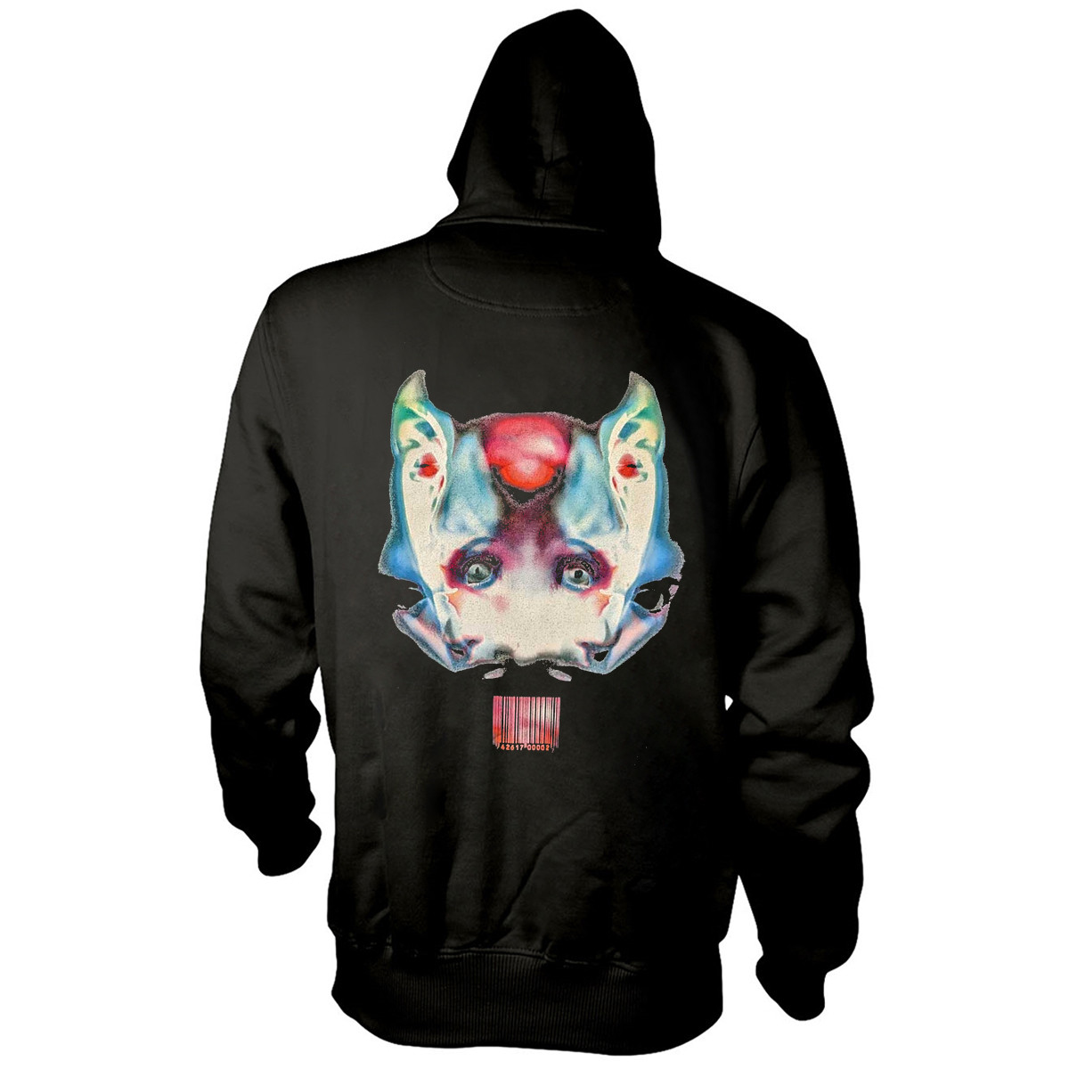 Slipknot 'Splatter' (Black) Pull Over Hoodie
