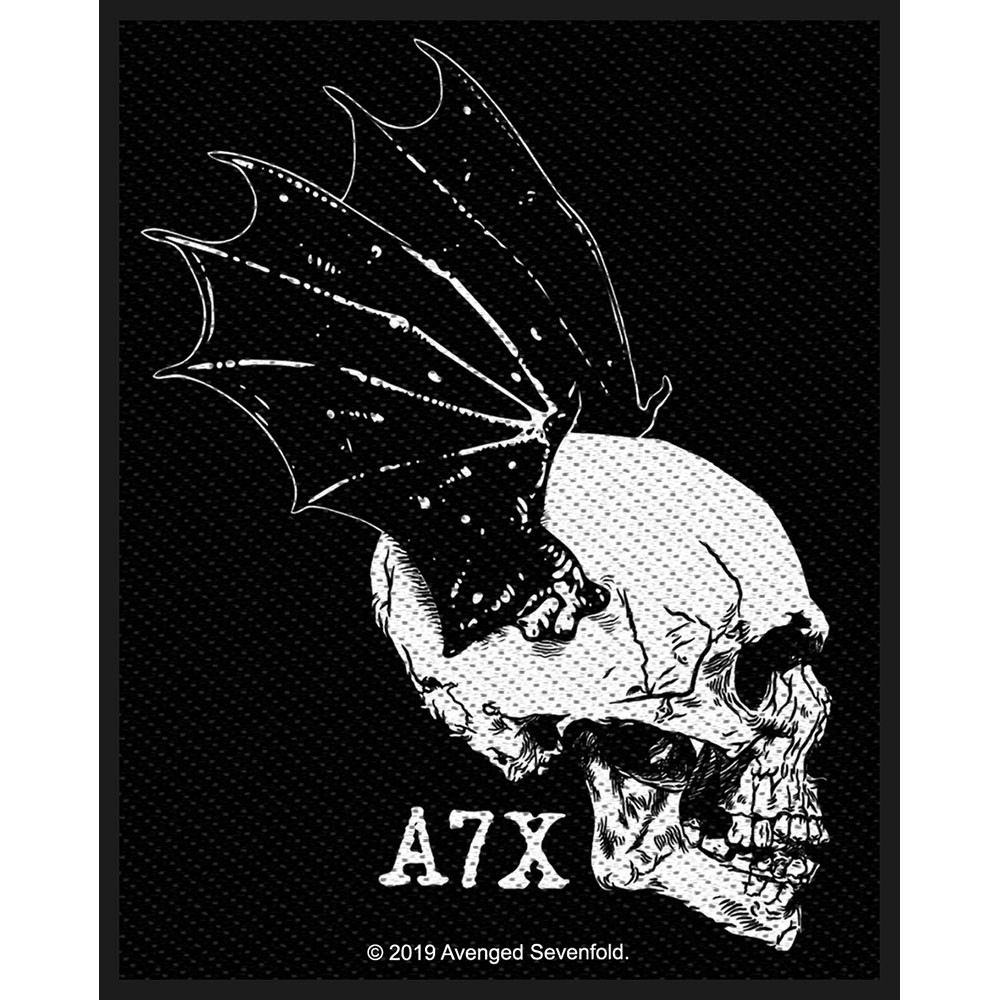 Avenged Sevenfold 'Skull Profile' Patch | Eyesore Merch