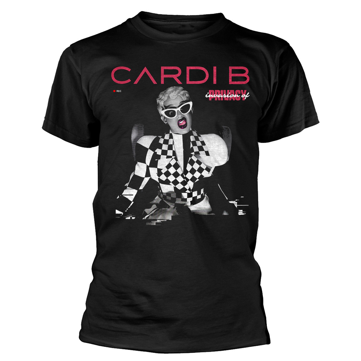 Cardi B 'Transmission' (Black) T-Shirt | Eyesore Merch