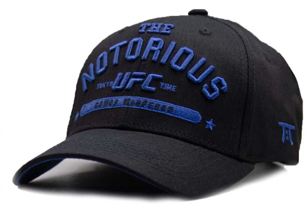Tokyo Time x UFC 'Notorious Mcgregor Blue Logo' (Black) Baseball Cap