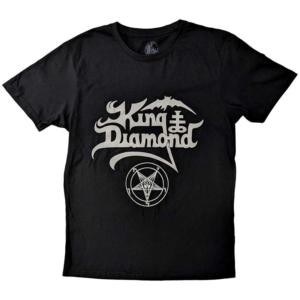 King Diamond 'Logo' (Black) T-Shirt | Eyesore Merch